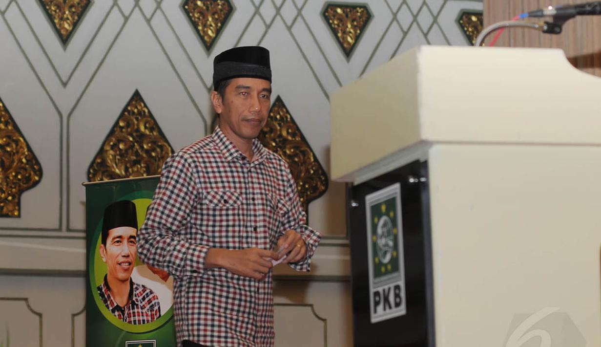 Di Hadapan Alim Ulama PKB, Jokowi-JK Paparkan Visi-Misi
