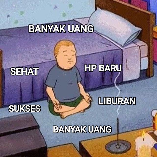 6 Meme Manifesting di Tahun 2025 Ini Bikin Senyum, Harapan Semua Orang