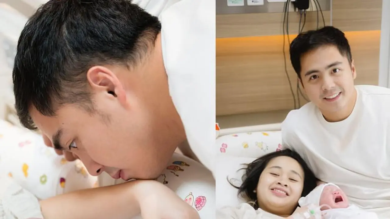 7 Potret Haru Gritte Agatha Melahirkan Anak Pertama, Sambut Buah Hati di Hari Ibu - Hot Liputan6.com