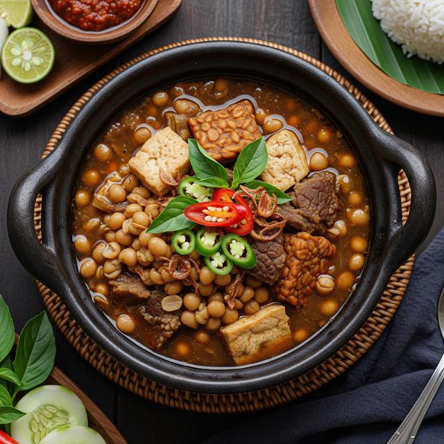 Resep Bumbu Brongkos Kacang Tolo Khas Jogja dengan Cita Rasa Autentik