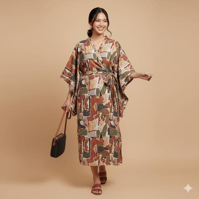 9 Model Daster Batik Modern untuk Jalan-Jalan yang Trendi, Transformasi ...