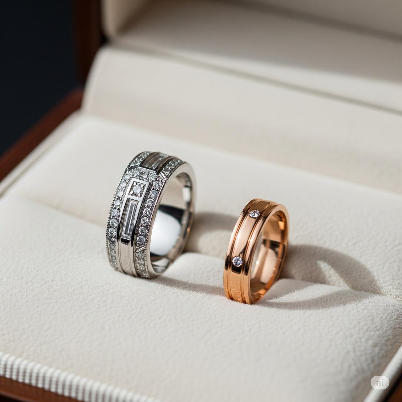 15 Model Cincin Nikah Mewah 2025, Simbol Cinta Abadi & Kemewahan Bermakna