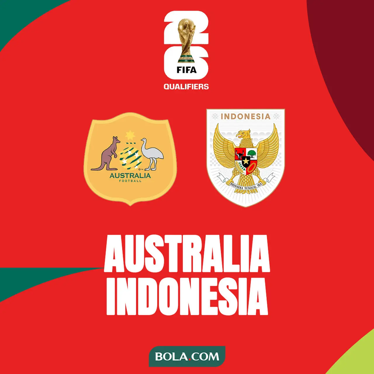 Jadwal Australia vs Timnas Indonesia, Duel Sengit di Kualifikasi Piala Dunia 2026 - Bola ...