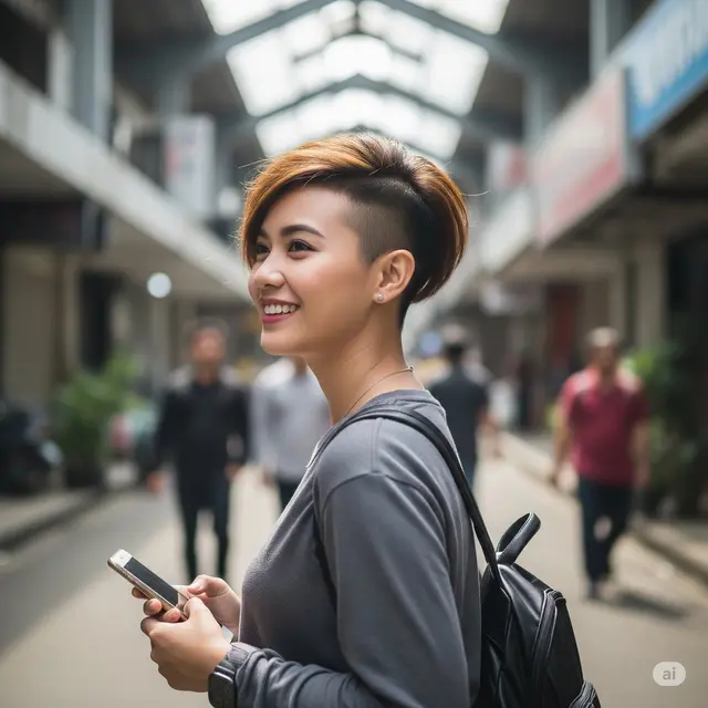 7 Model Rambut Wanita Tomboy Korea 2025, Tampil Beda dan Berani - Hot ...