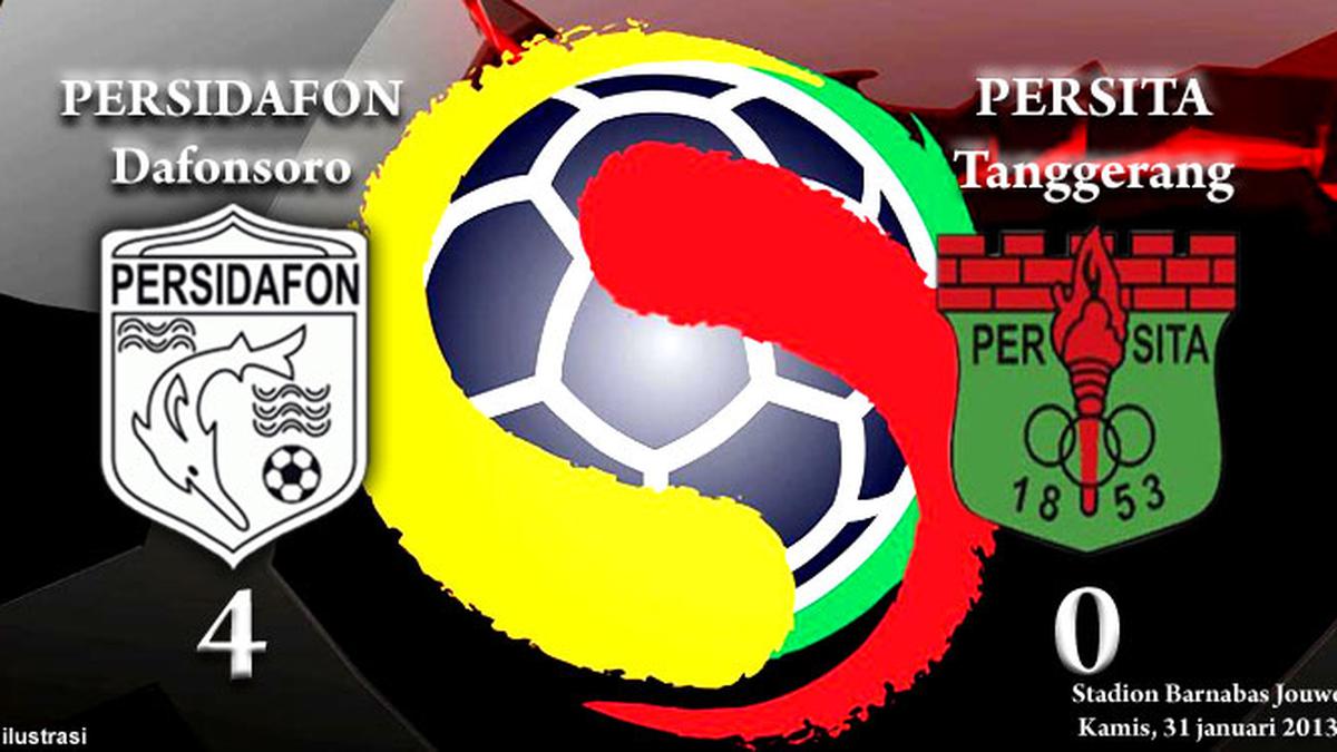 Persidafon Lumat Persita Tangerang - Bola Liputan6.com