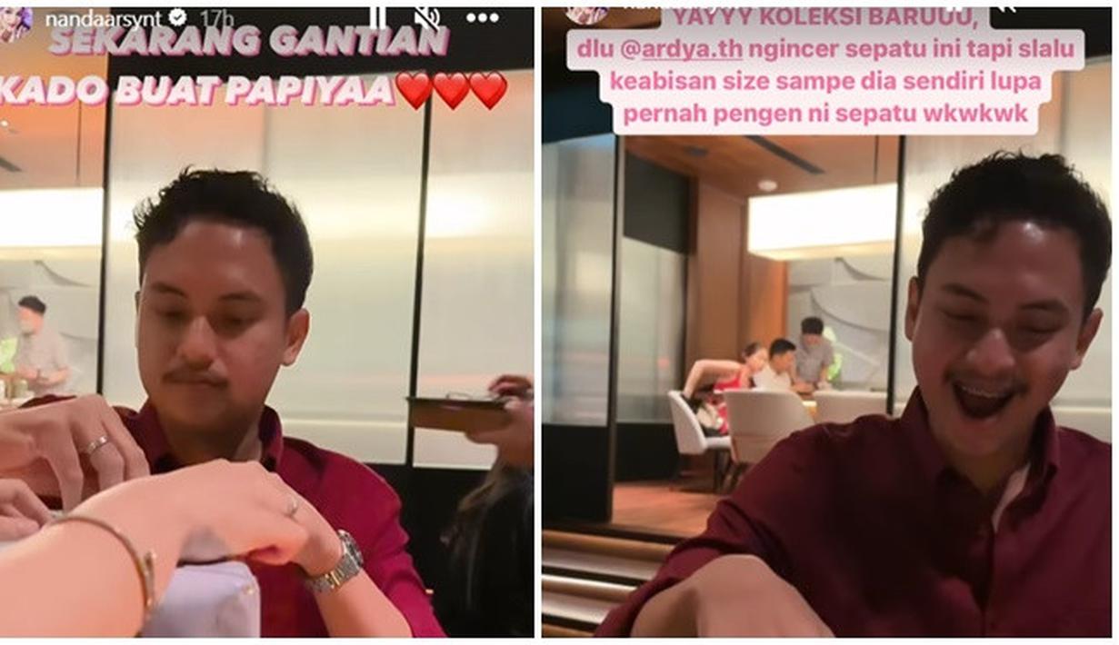 Dapat Hadiah Saham dari Suami, Ini Momen Perayaan Valentine Nanda ...