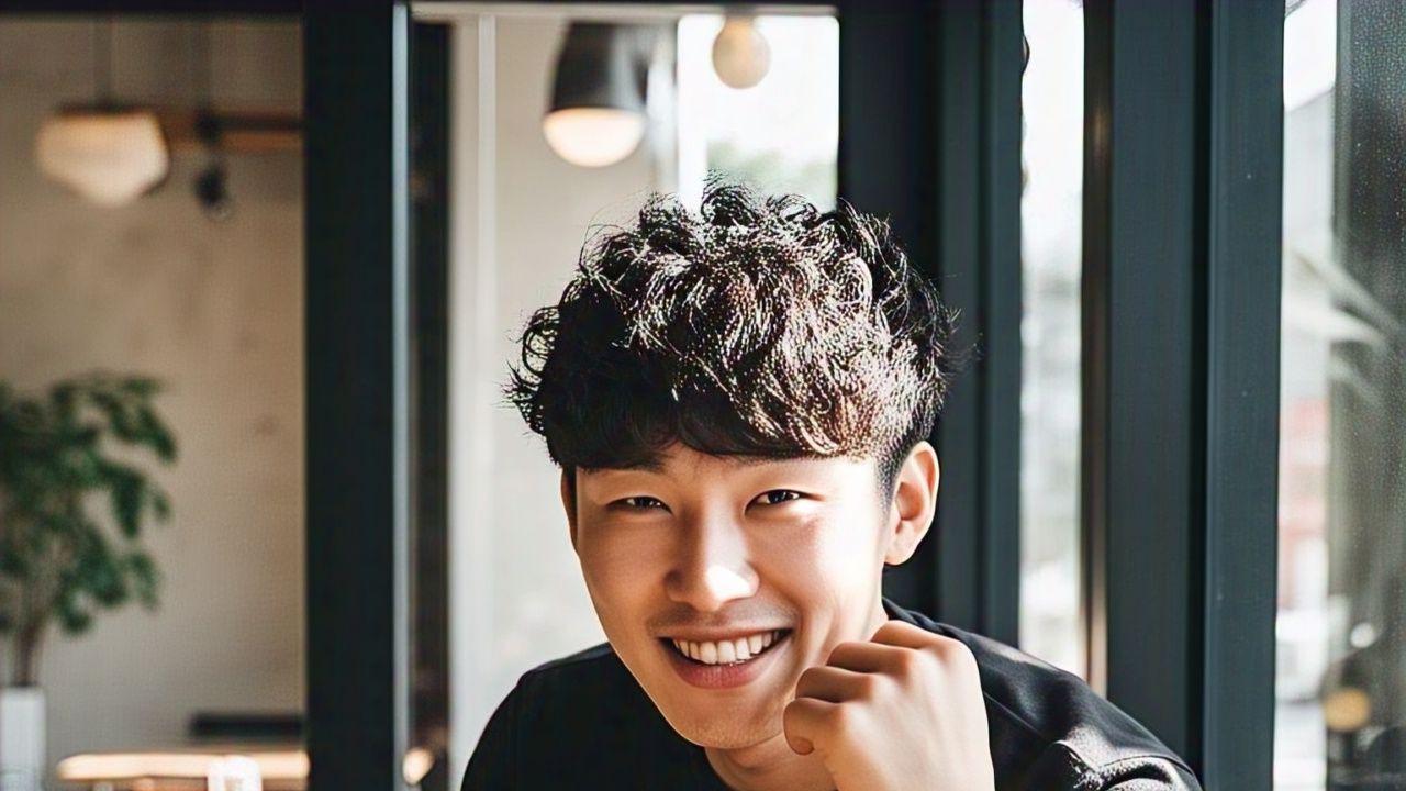 5 Model Rambut Pria Korea Pendek Rapi untuk Rambut Ikal yang Populer di ...