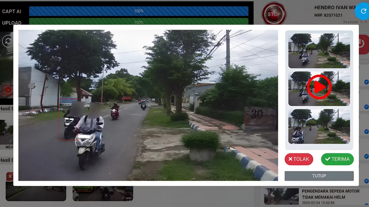 Mengenal Aturan Tilang Kendaraan Bermotor: Sistem Poin yang Berlaku Mulai Januari 2025 - News ...