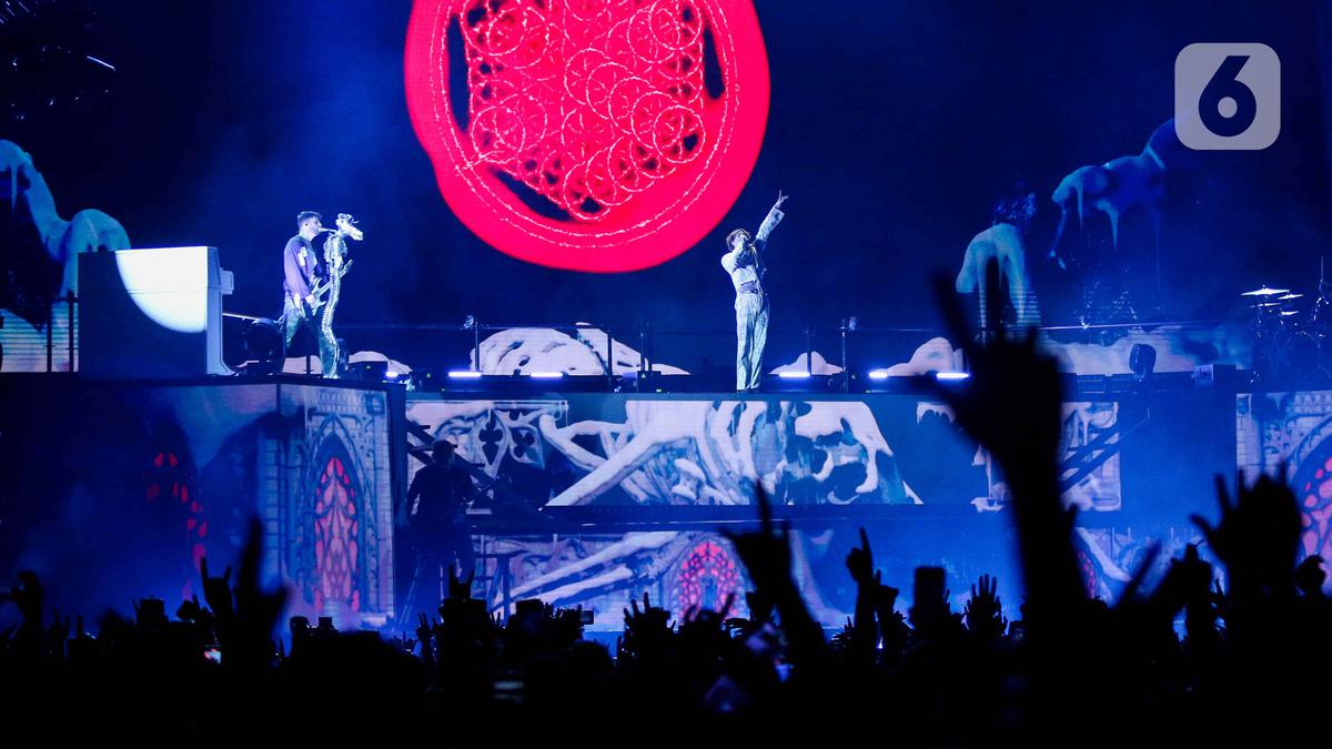 Bring Me The Horizon Hentak Panggung Nex Fest 2024 - Foto Liputan6.com