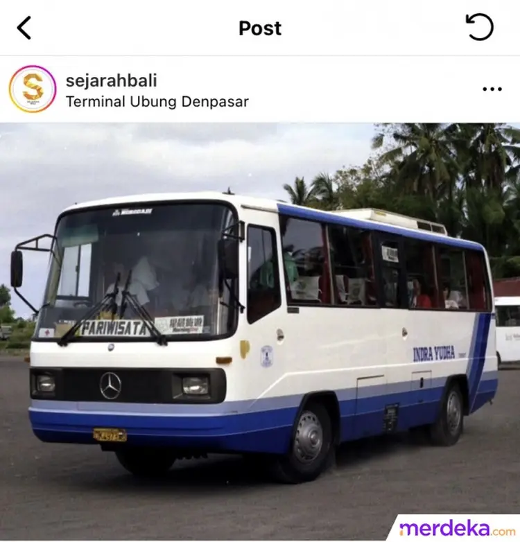 Potret Bus-bus Jadul Era 90-an di Bali, Penuh Kenangan Manis Bagi Warga ...