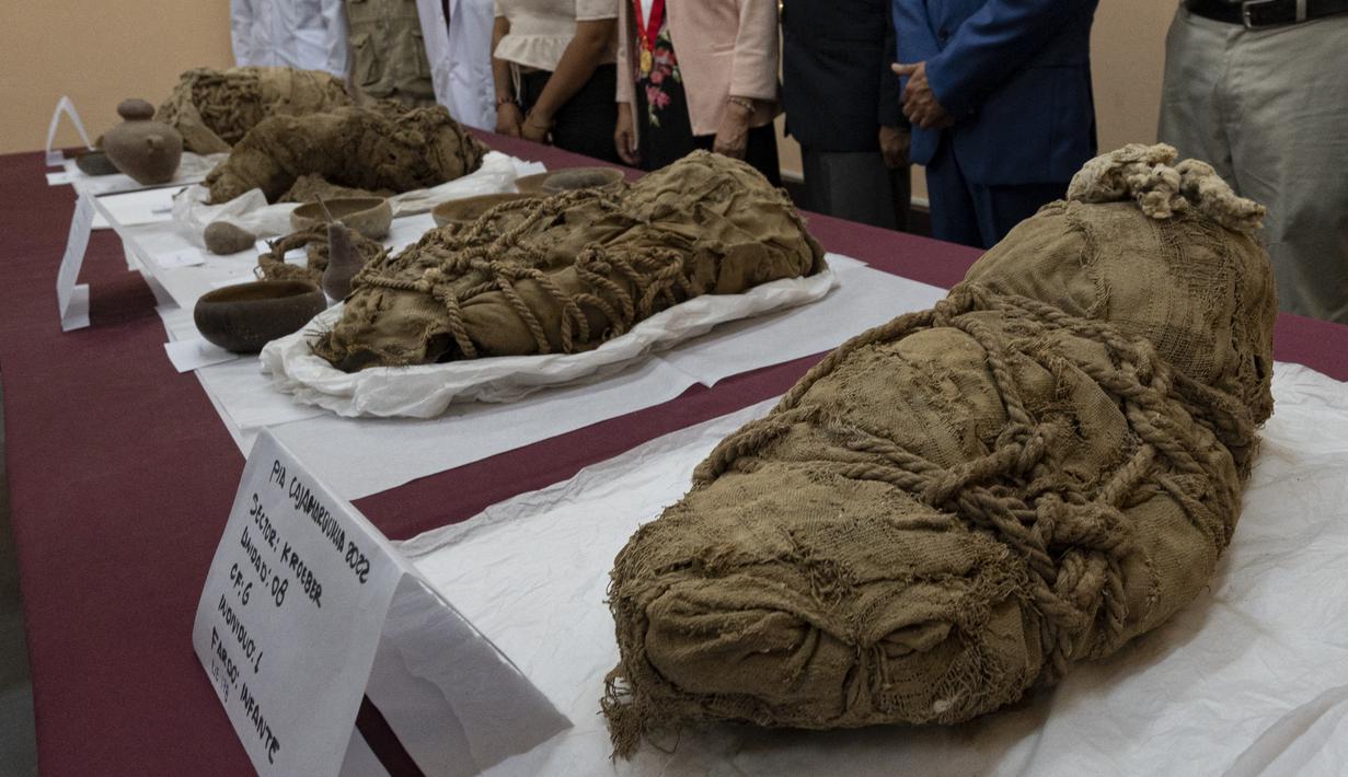 FOTO: Temuan Mumi dari Masa Pra Inca di Peru - Foto Liputan6.com