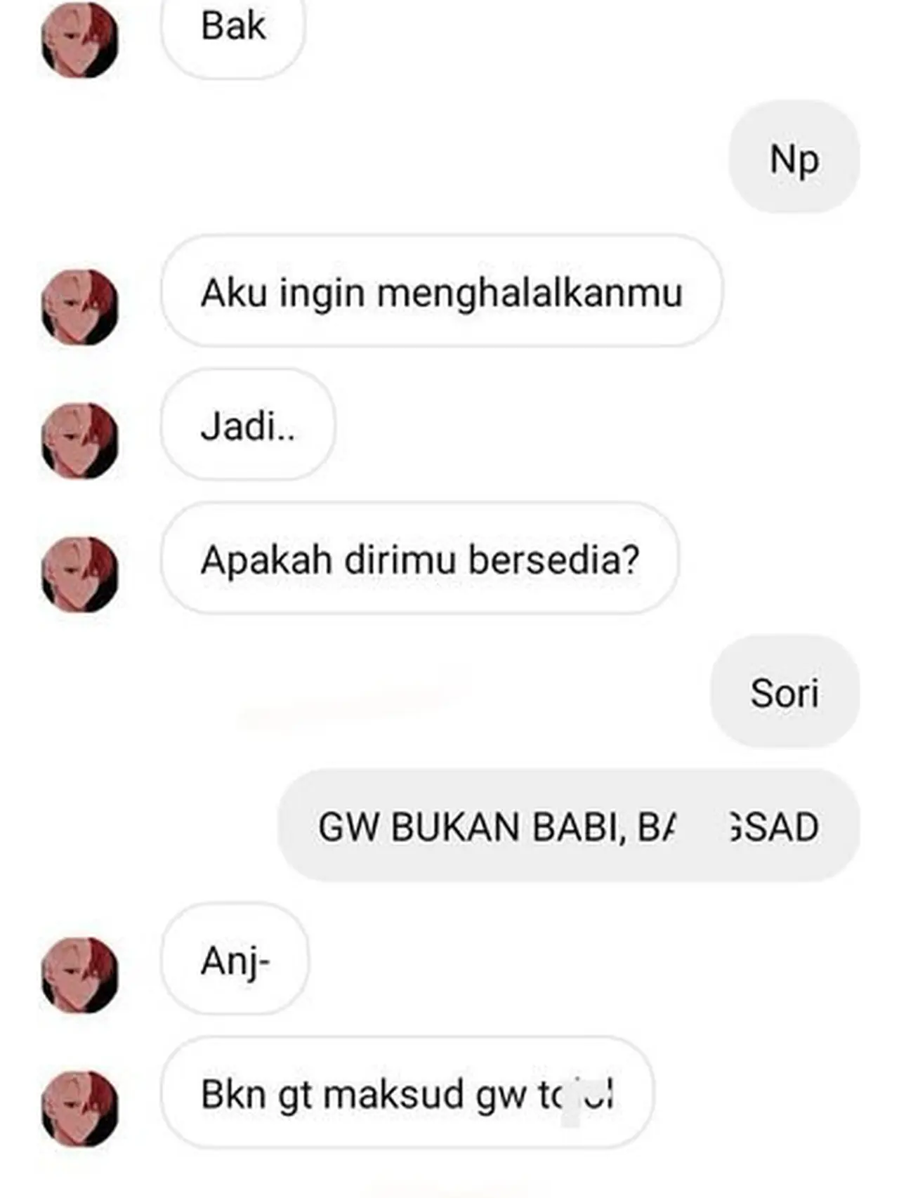 8 Chat Netizen Gagal Romantis ke Gebetan Ini Kocak, Bikin Senyum Tipis ...
