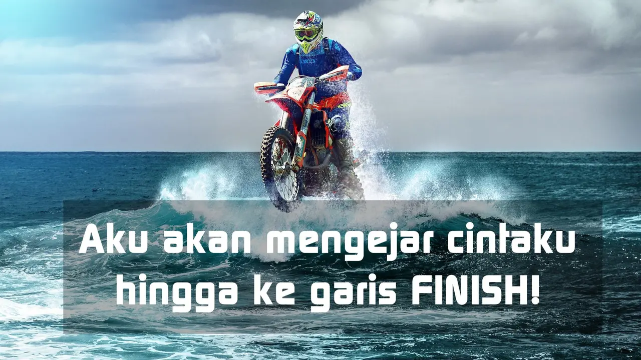 10 Gambar Kata-Kata Cinta Anak Racing, Romantis Penuh Semangat - Hot ...