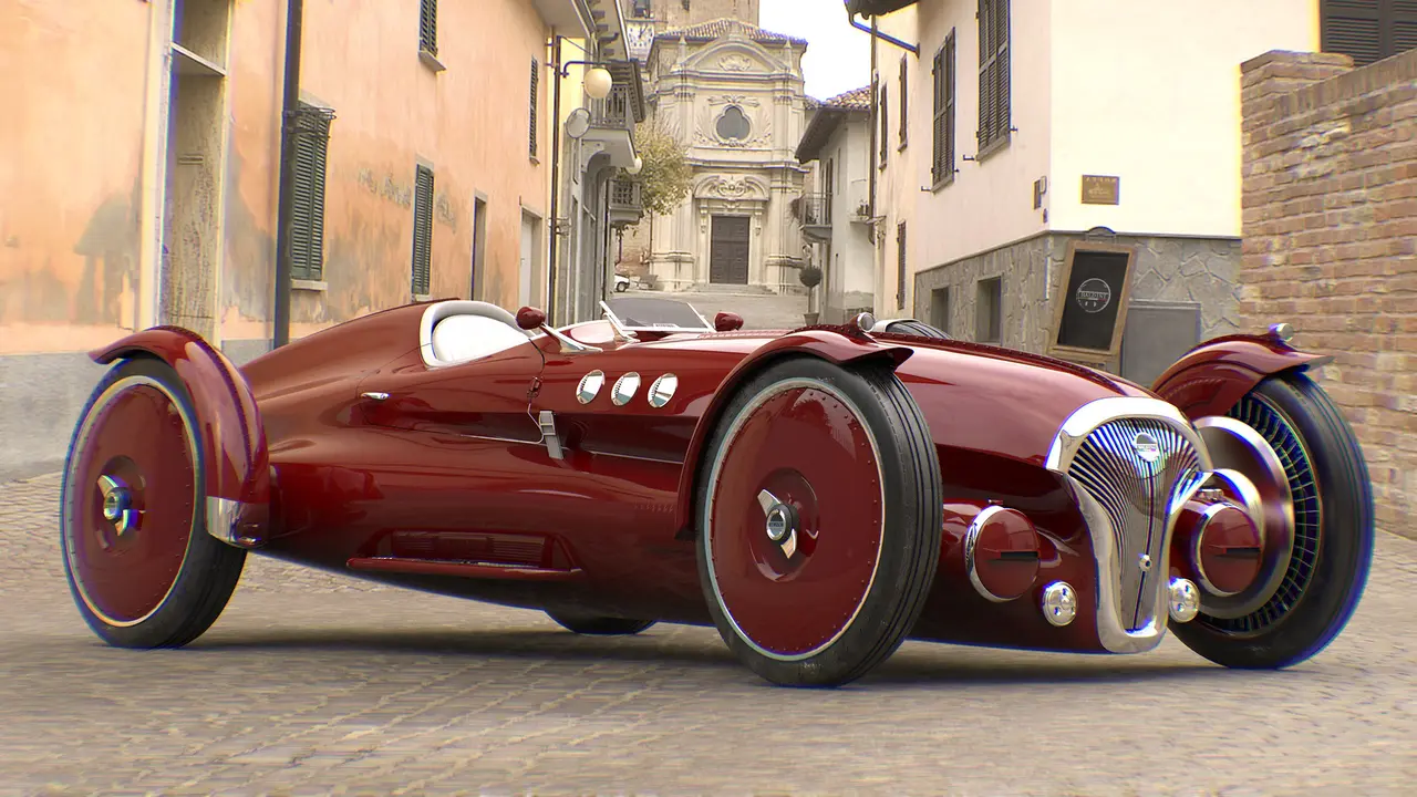 Punya Tampang Klasik, Mobil Balap ini Ternyata Bertenaga Listrik ...