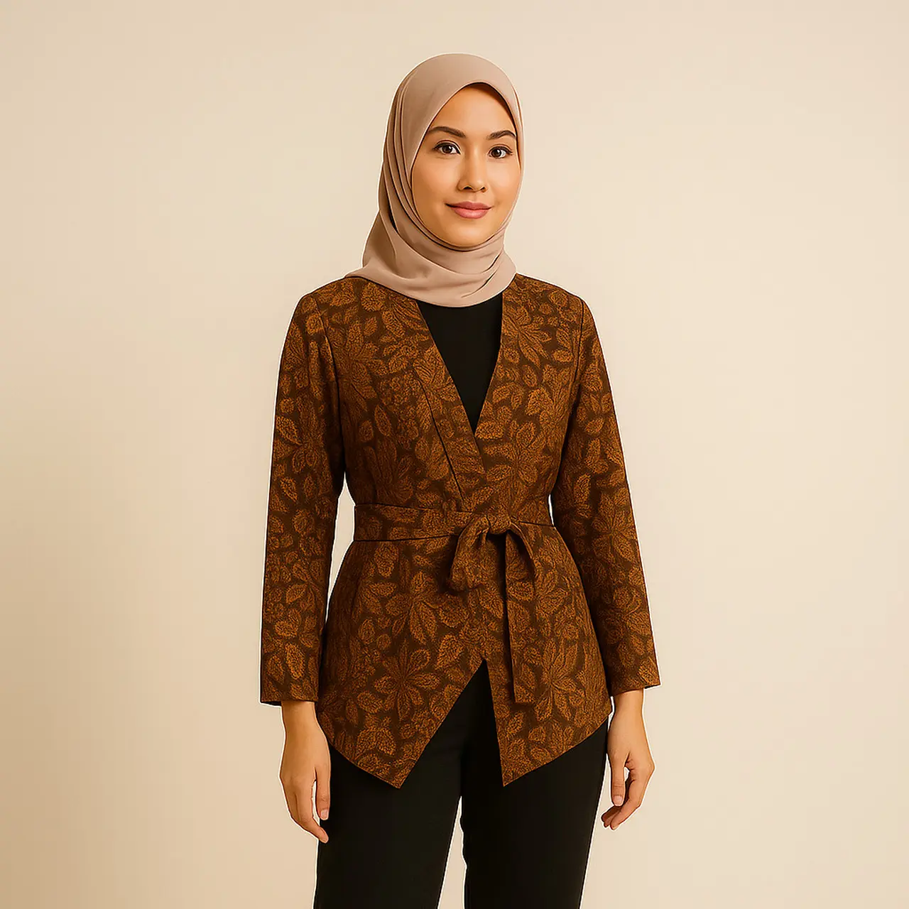 8 Model Cardigan Batik Asimetris, Mana Padu Padan yang Cocok Buatmu ...