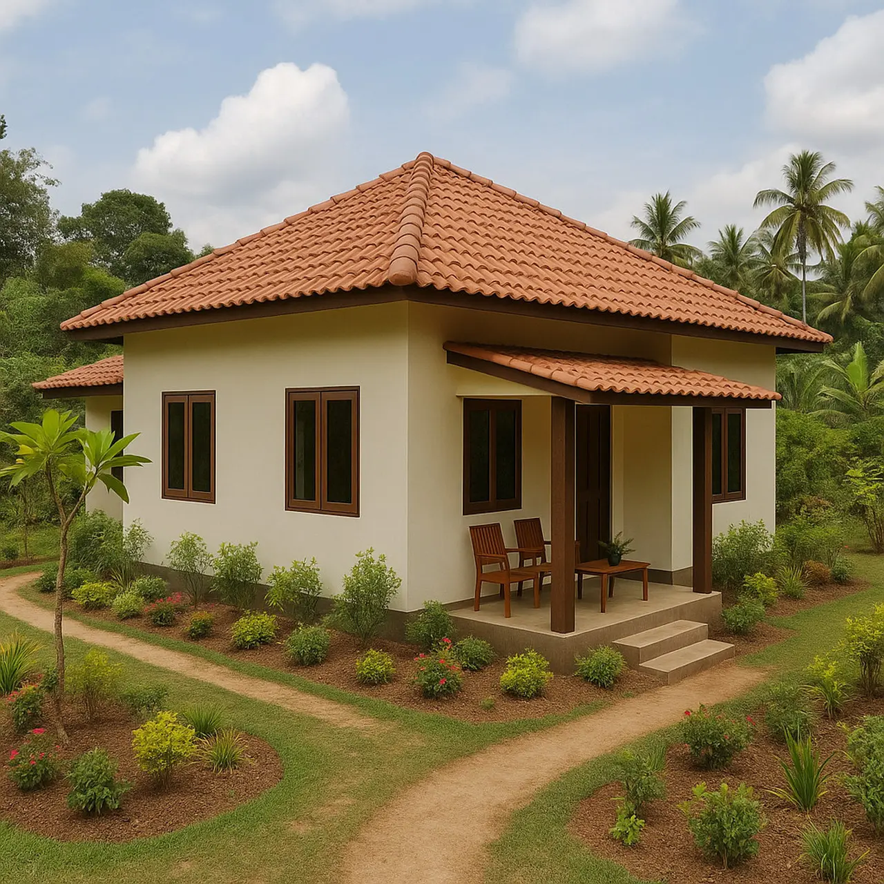 6 Inspirasi Rumah Sederhana Indonesia di Desa dengan Desain Minimalis ...