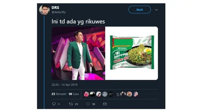 7 Gaya Fashion Nassar KDI Mirip Warna Mie Instan ala Netizen Ini Kocak ...