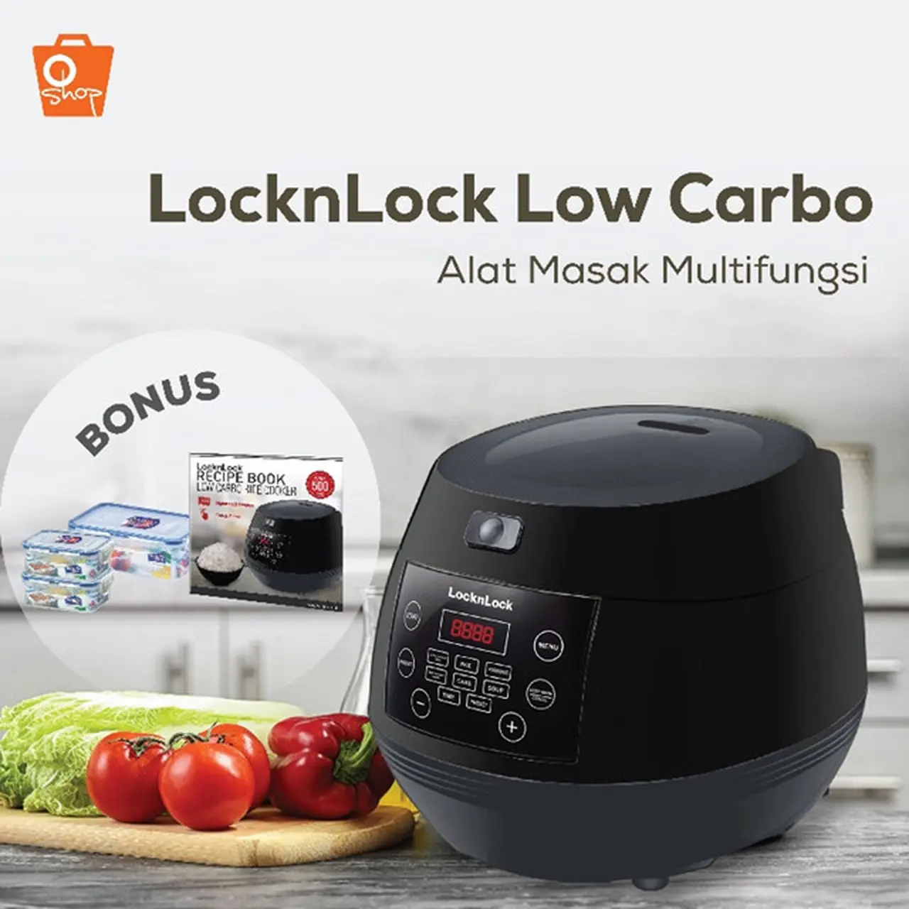 Mengenal Fitur dan Kelebihan Lock N Lock Rice Cooker Low Carbo ...