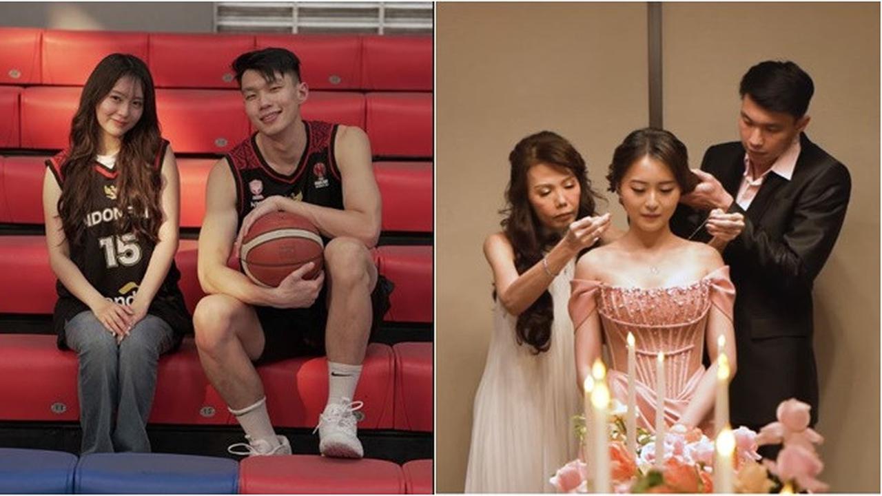 6 Potret Nita Vior Dilamar Sang Kekasih di Lapangan Basket, Gelar Acara ...