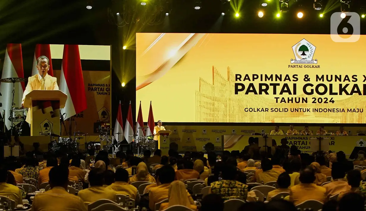 Terpilih Aklamasi, Bahlil Lahadalia Resmi Jadi Ketua Umum Partai Golkar - Foto Liputan6.com