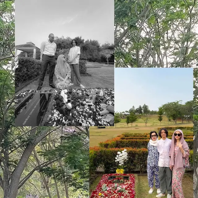 6 Potret Tiko Aryawardhana Ziarah ke Makam Ashraf Sinclair di Tepat Hari Ultahnya - Hot Liputan6.com