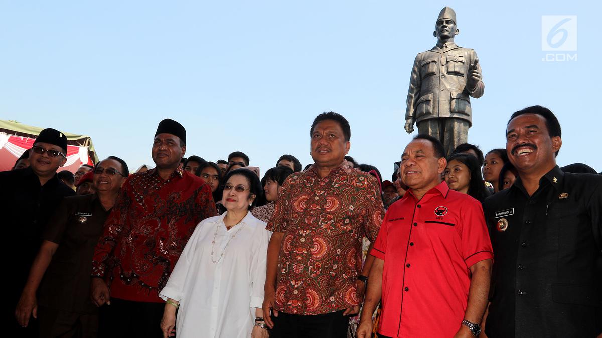 Patung Kelima Bung Karno di Blitar Diresmikan - Foto Liputan6.com