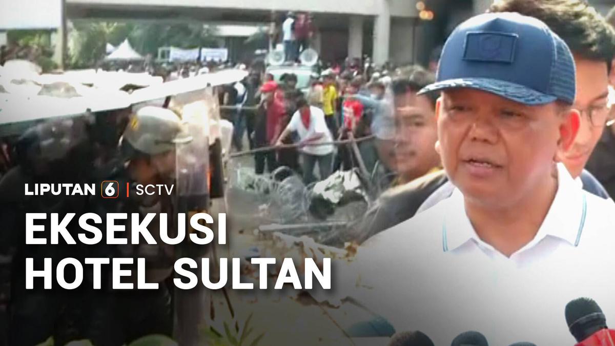 Eksekusi Hotel Sultan Berlangsung Ricuh, Bentrokan Tak Terhindarkan