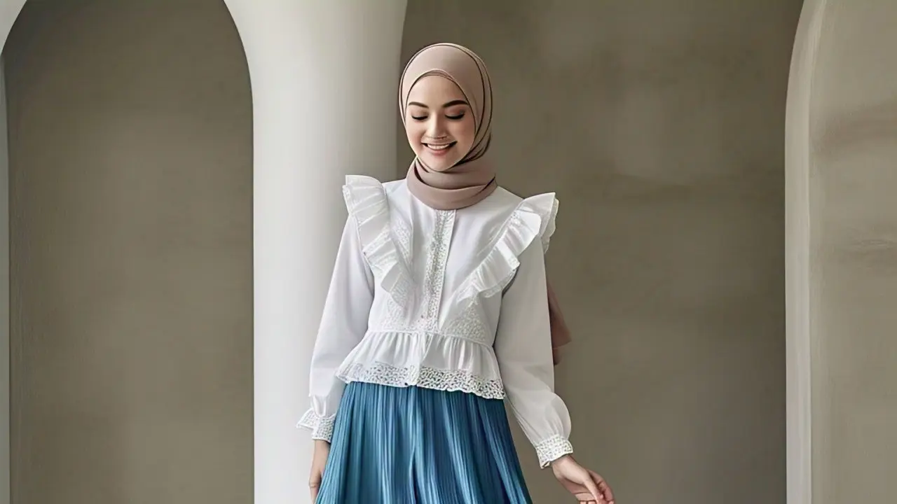 Model Baju Muslim Setelan Rok Terbaru 2025, Tampil Modis dan Nyaman