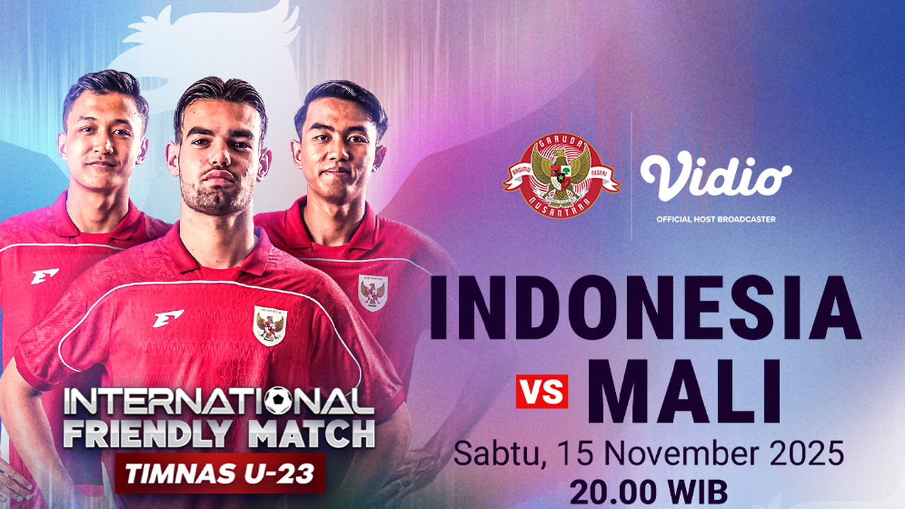 Link Live Streaming Mali U-23 vs Timnas Indonesia U-23 di Indosiar dan Vidio
