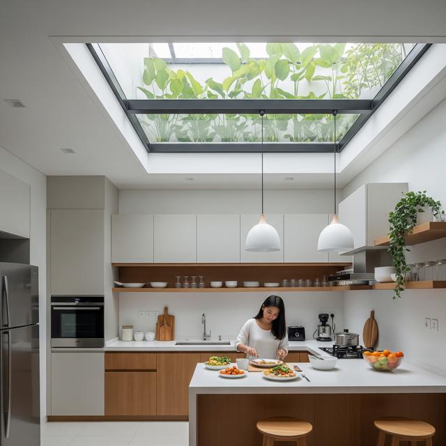 7 Ide Atap Transparan untuk Dapur Belakang agar Lebih Terang dan Hemat ...