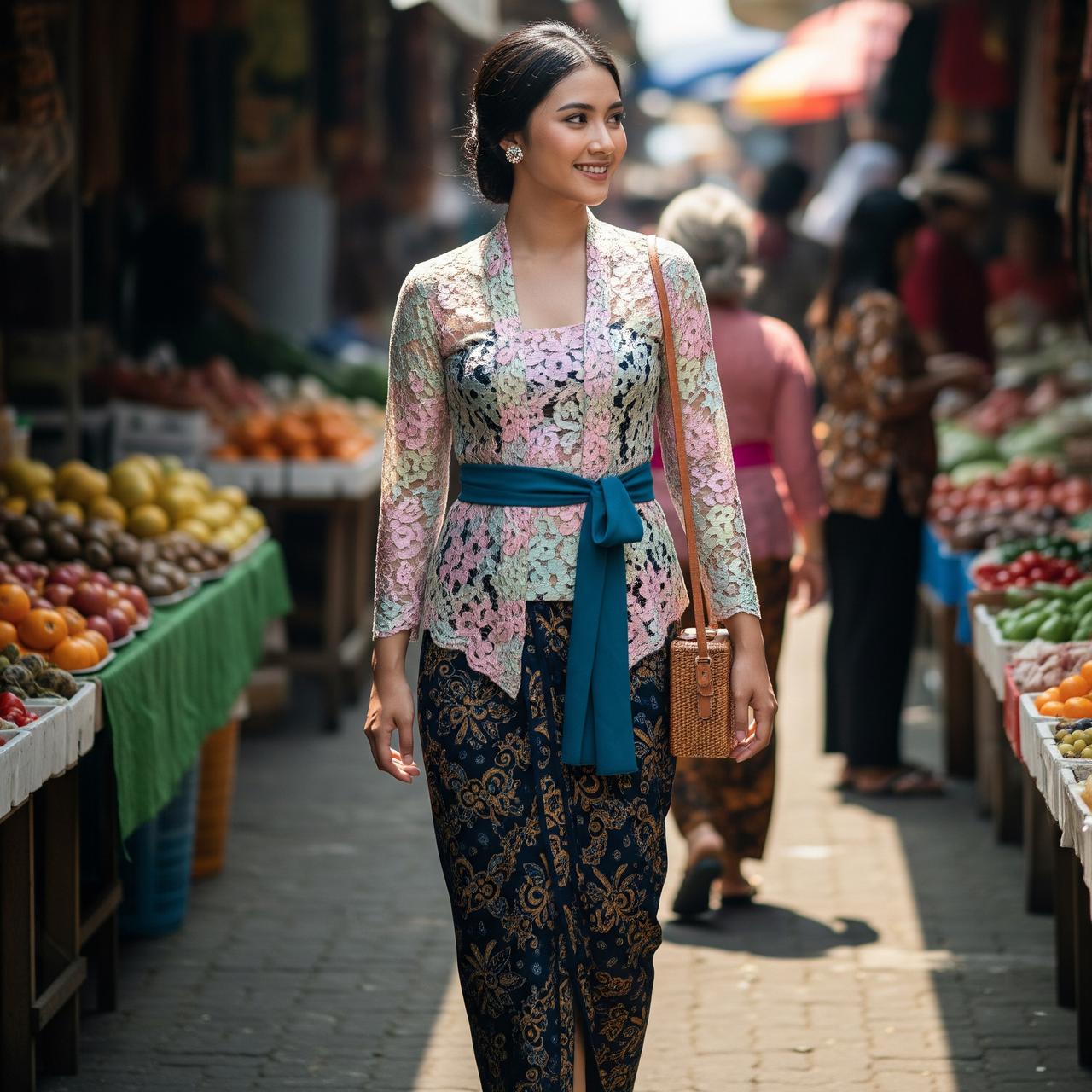 9 Model Baju Kebaya Dipadukan Rok Batik Tren 2026, Tradisi dalam Gaya ...
