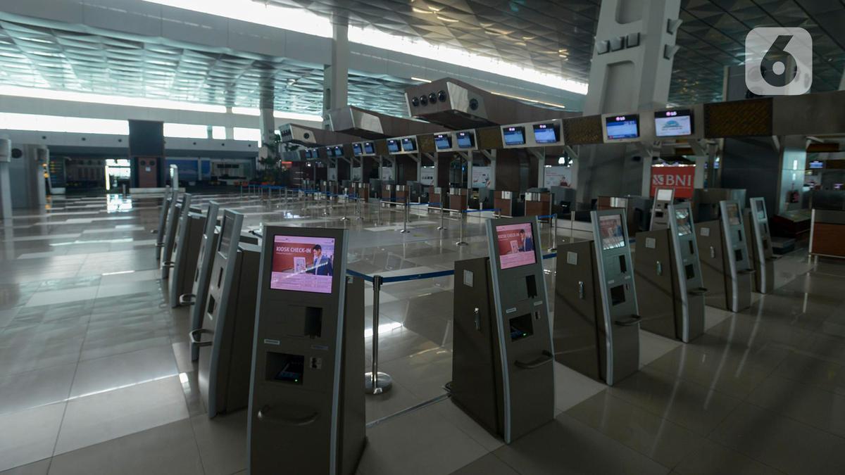 FOTO: Bandara Soetta Resmi Hentikan Kegiatan Operasional - Foto ...