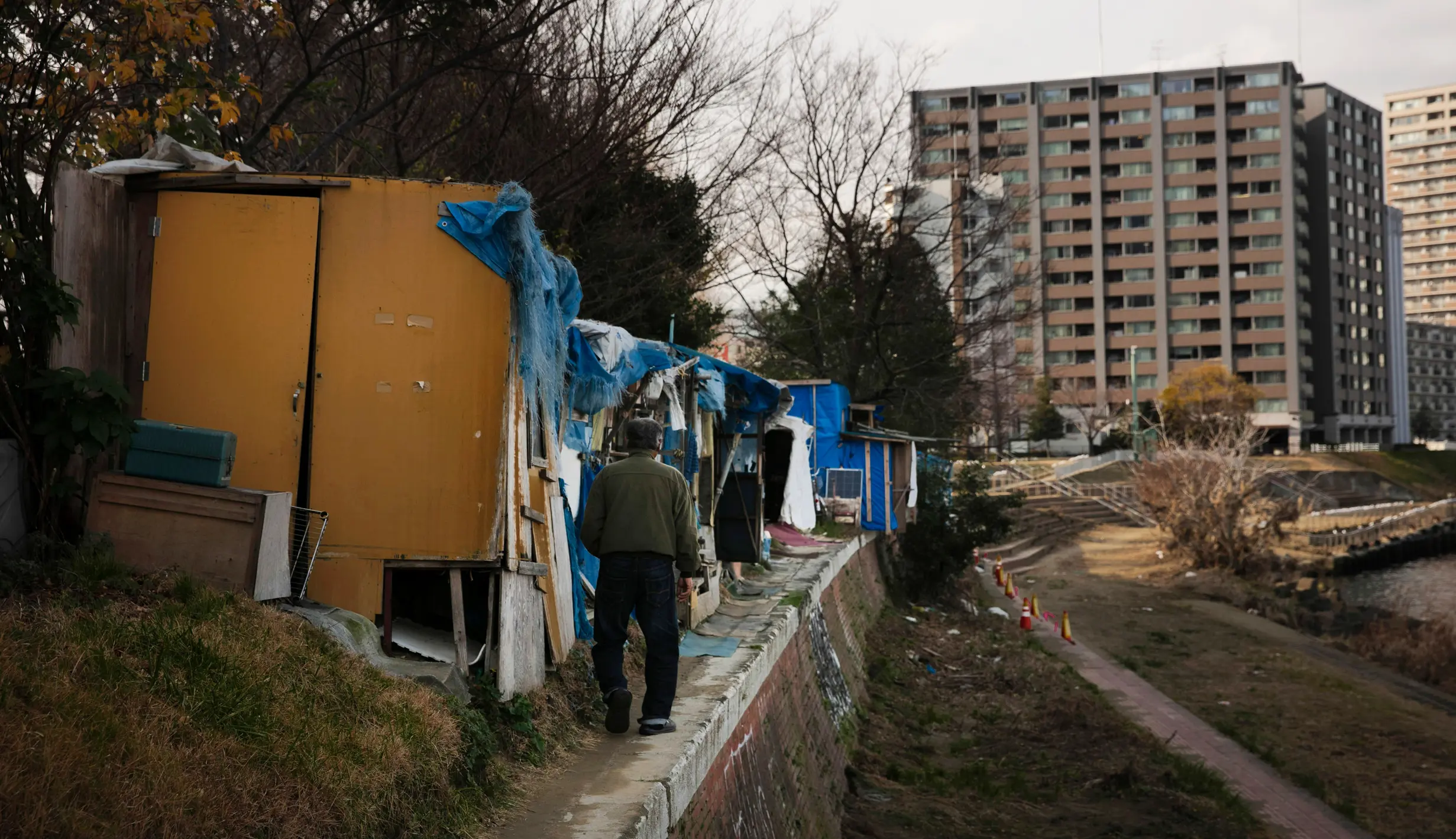 FOTO: Potret Malang Tunawisma di Balik Gemerlap Jepang - Foto Liputan6.com