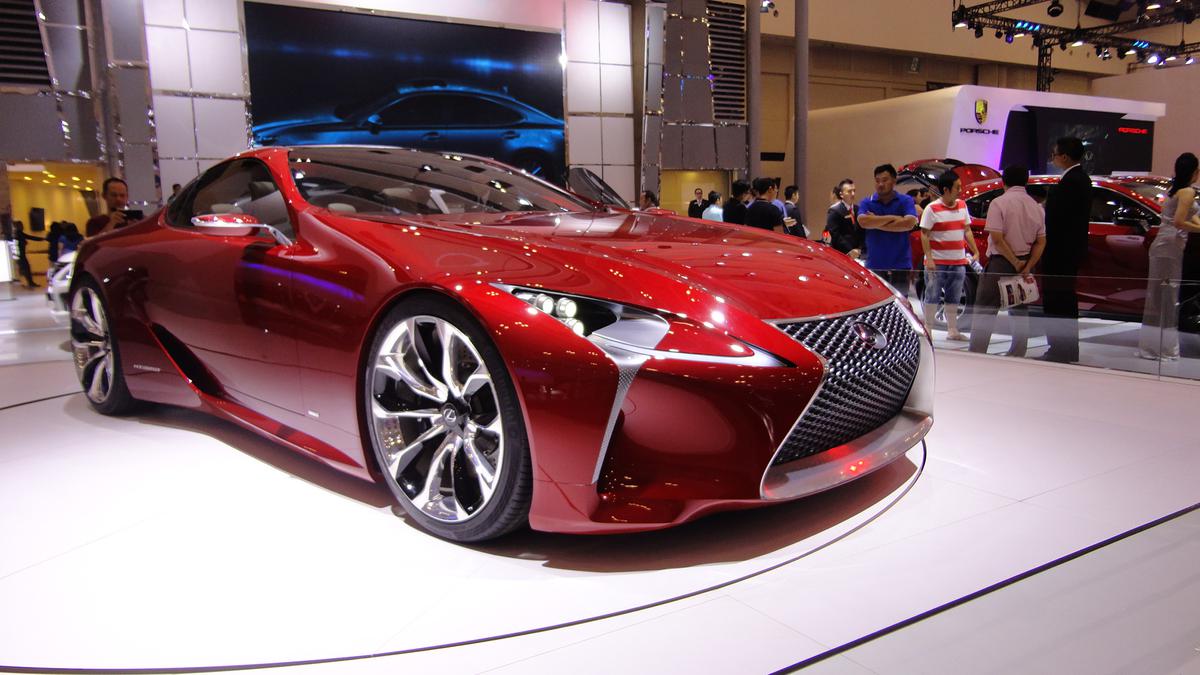 Mobil Konsep Anti-BBM Lexus Tampil Garang - Otomotif Liputan6.com