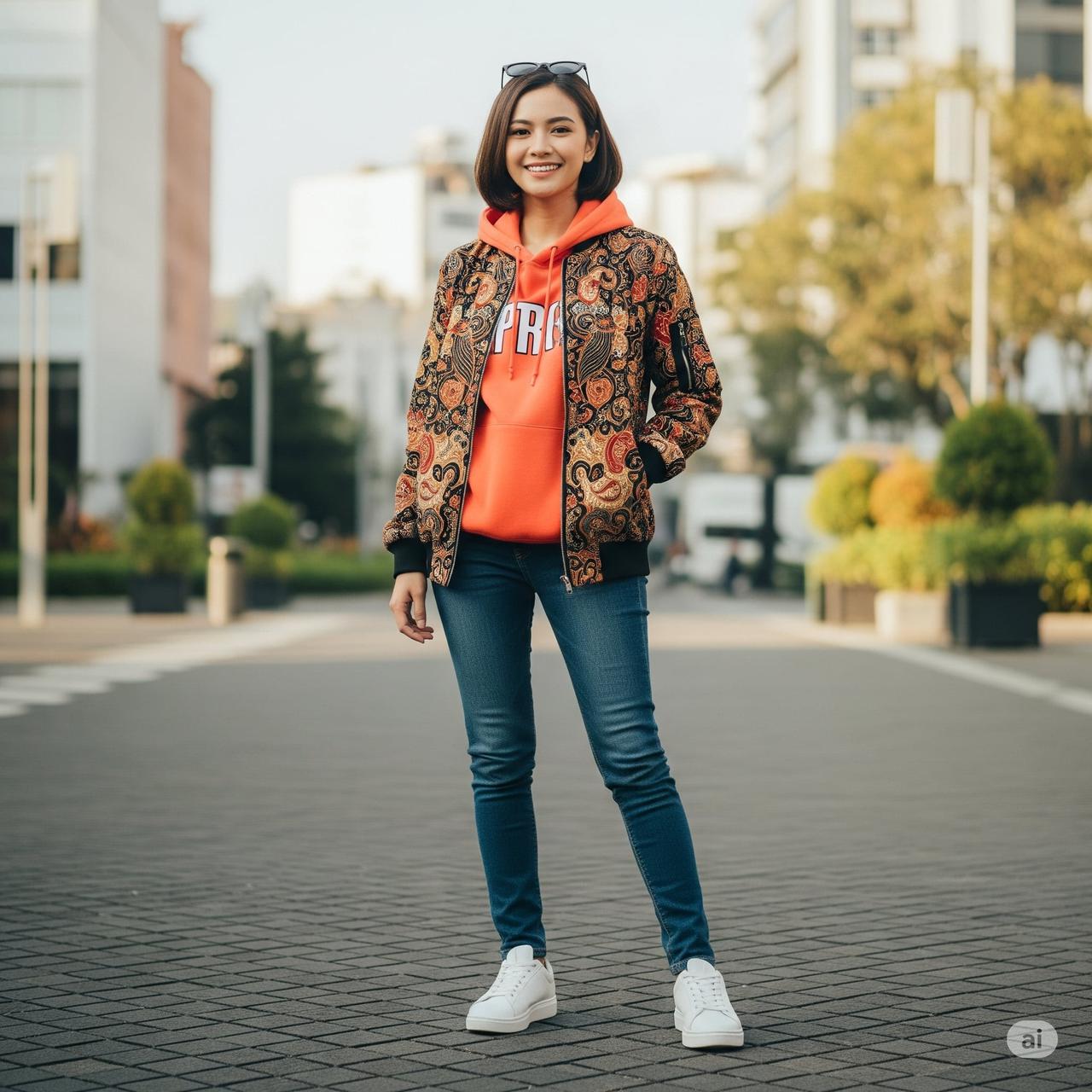 15 Outer Batik Wanita Layering Terbaik di 2025, Stylish, Unik, dan ...