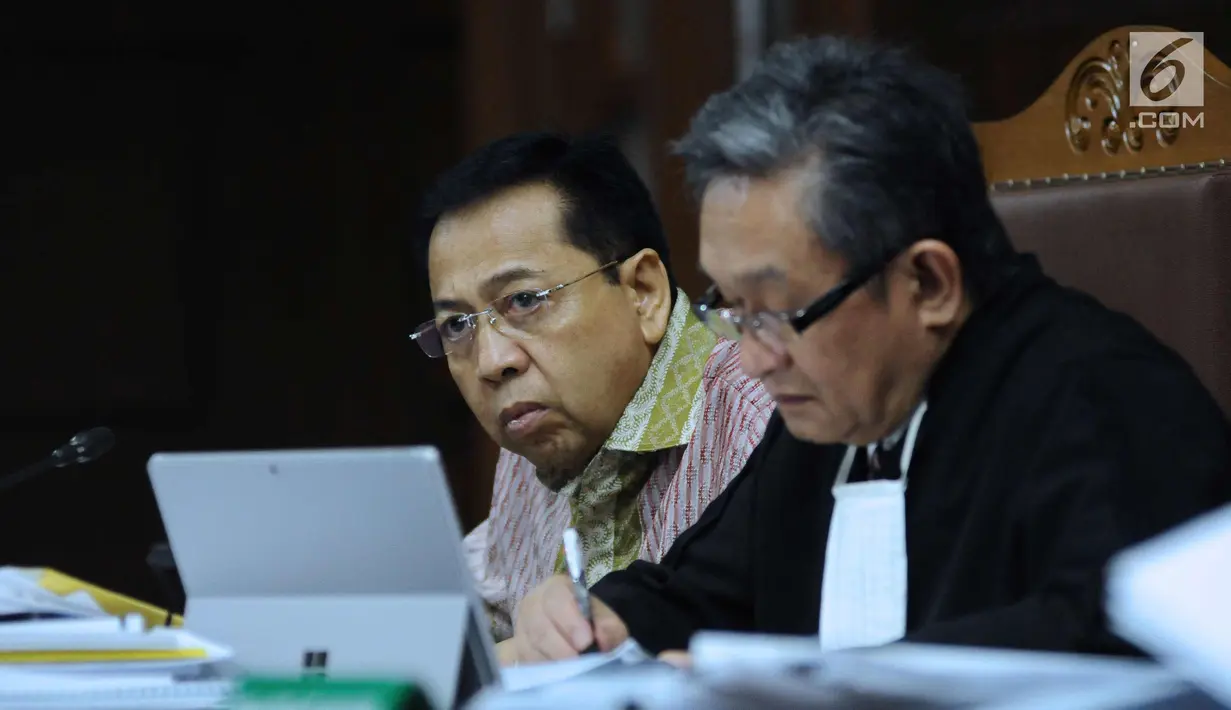 FOTO: Sidang Setya Novanto Dengarkan Kesaksian Irvanto Hendra Pambudi ...