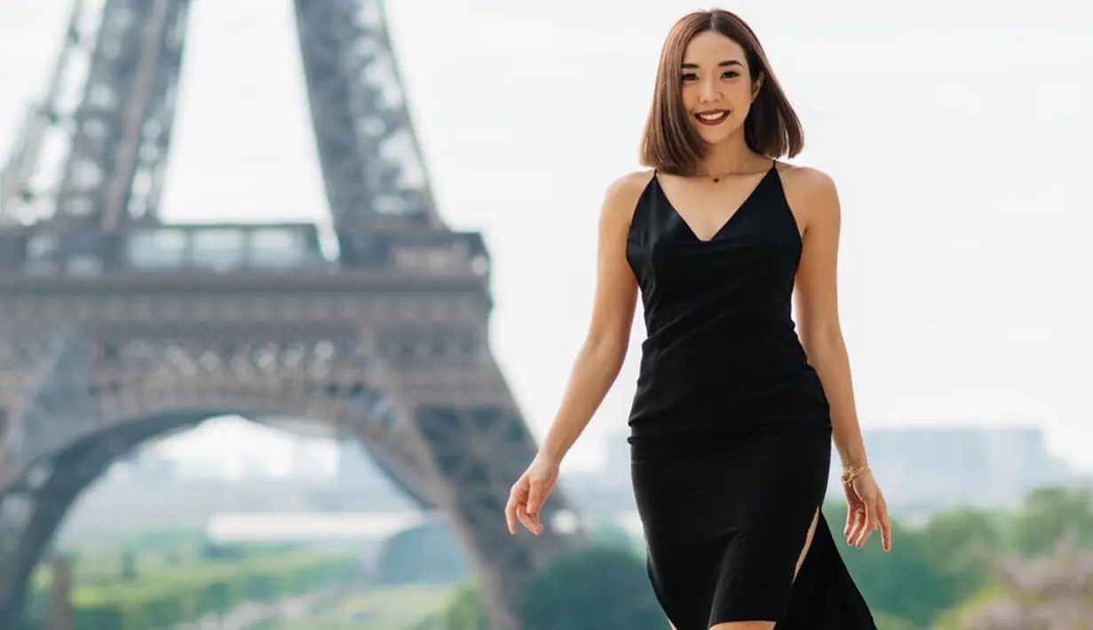 Pesona Gisella Anastasia saat Pemotretan di Paris, Pamer Body Goals ...