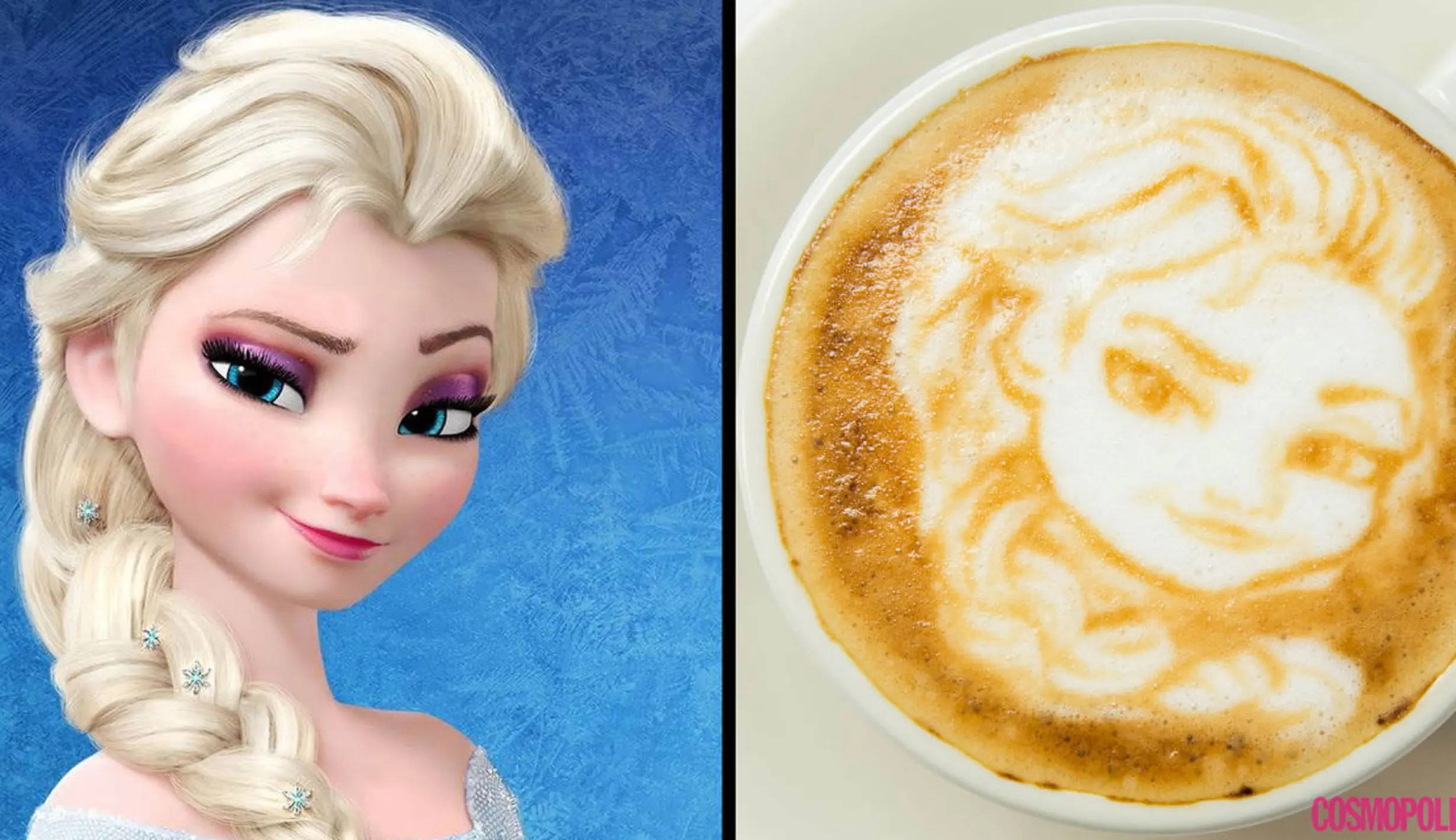 Mirip Aslinya, Seniman Ini Buat Latte Art Wajah Princess Disney Yang ...