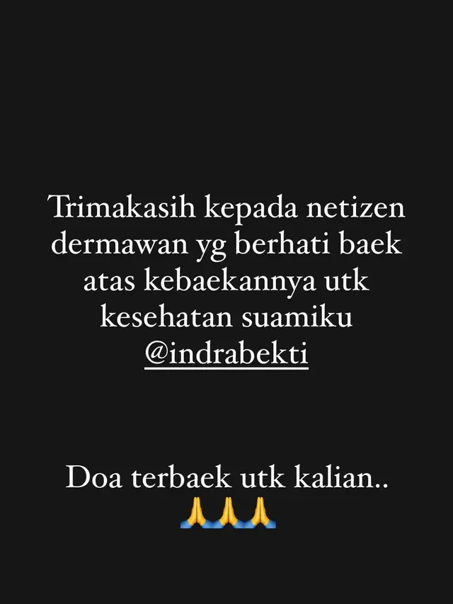 Galang Dana untuk Indra Bekti Mulai Berjalan, Aldila Jelita: Terima ...