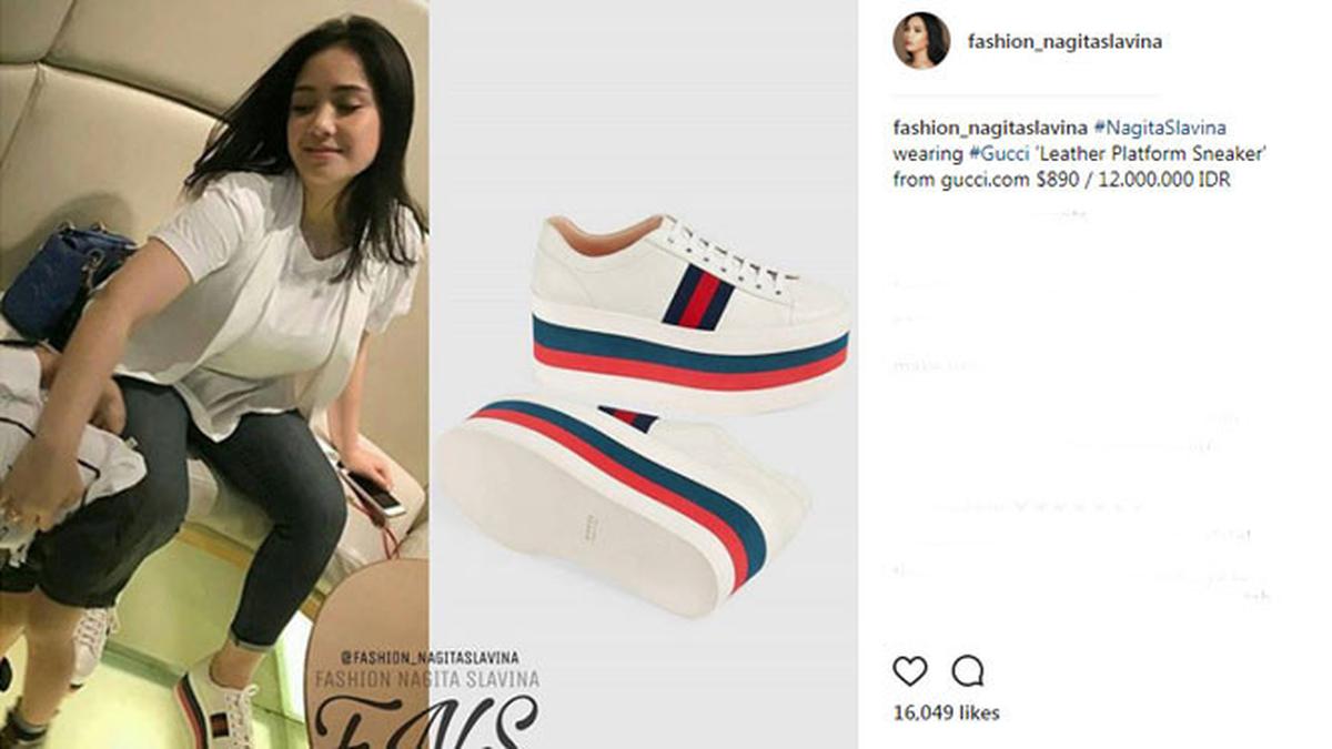8 Koleksi Sepatu Nagita Slavina yang Super Mahal - Photo Fimela.com