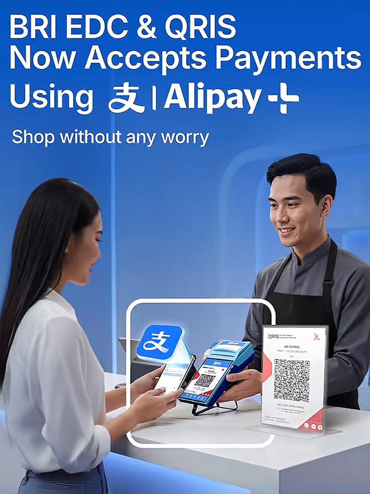 BRI Buka Peluang Pasar Global Lewat QRIS Alipay Dinamis untuk Merchant ...