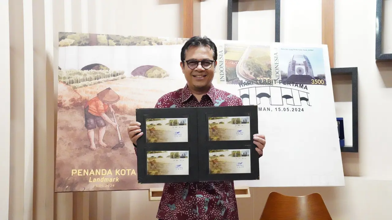 Sleman Luncurkan Prangko Seri Penanda Kota Buk Renteng, Bakal Dipasarkan ke Seluruh Dunia ...