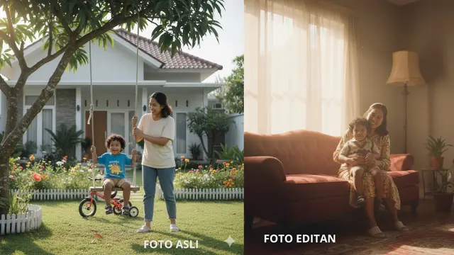 7 Prompt Gemini AI Viral Edit Foto Ibu dan Anak yang Masih Kecil ala ...