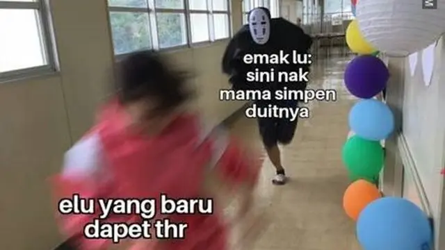 10 Meme THR Habis Sebelum Waktunya, Kocak dan Bikin Ngenes - Hot ...