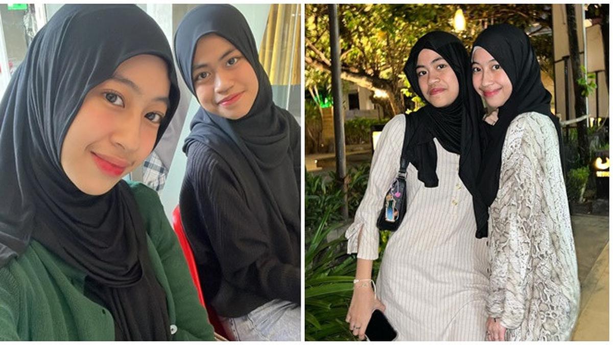 6 Potret Kebersamaan Ayla Azuhro dan Adiba Khanza, Kakak Adik Selalu Kompak