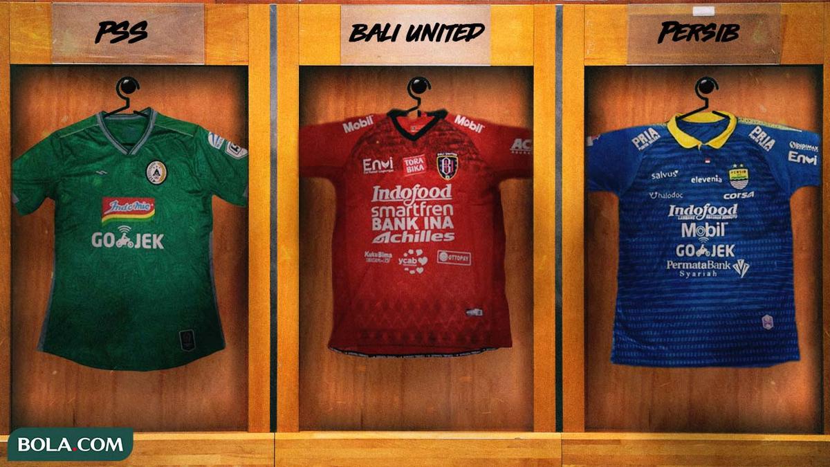 5 Jersey Klub Indonesia yang Disainnya Mirip Tim Beken Eropa: Persib ...