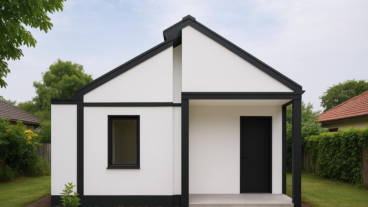7 Gambar Rumah Sederhana Hitam Putih, Cocok untuk Area Perkotaan Maupun ...