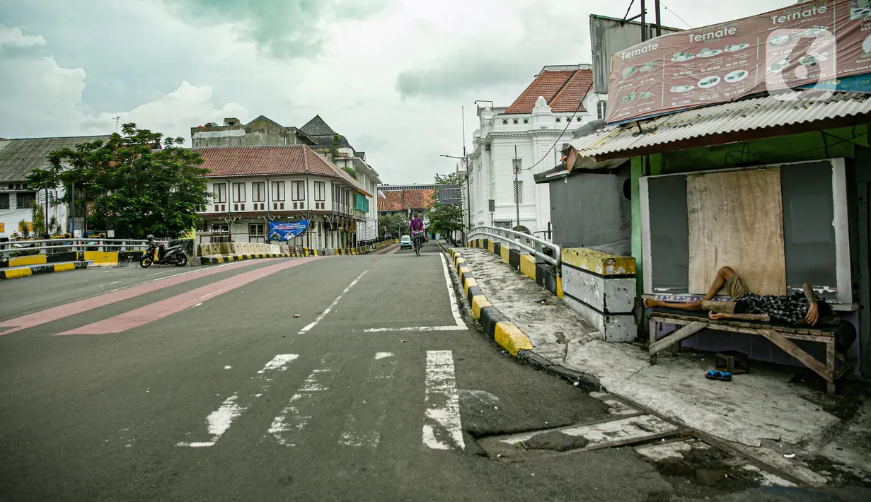 FOTO: Kualitas Udara di Kota Tua Membaik Setelah Kebijakan Kawasan Rendah Emisi - Foto Liputan6.com