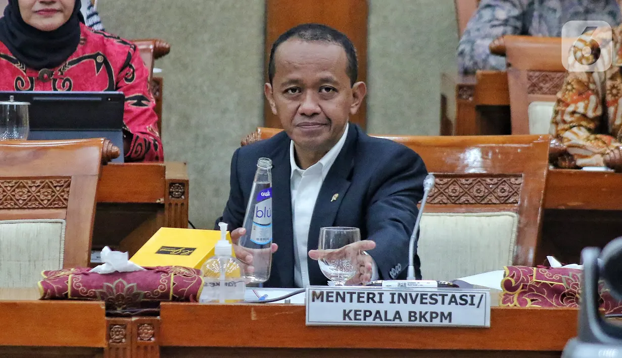 Menteri Bahlil Bahas Kinerja Kementerian Investasi/BKPM Bersama Komisi ...