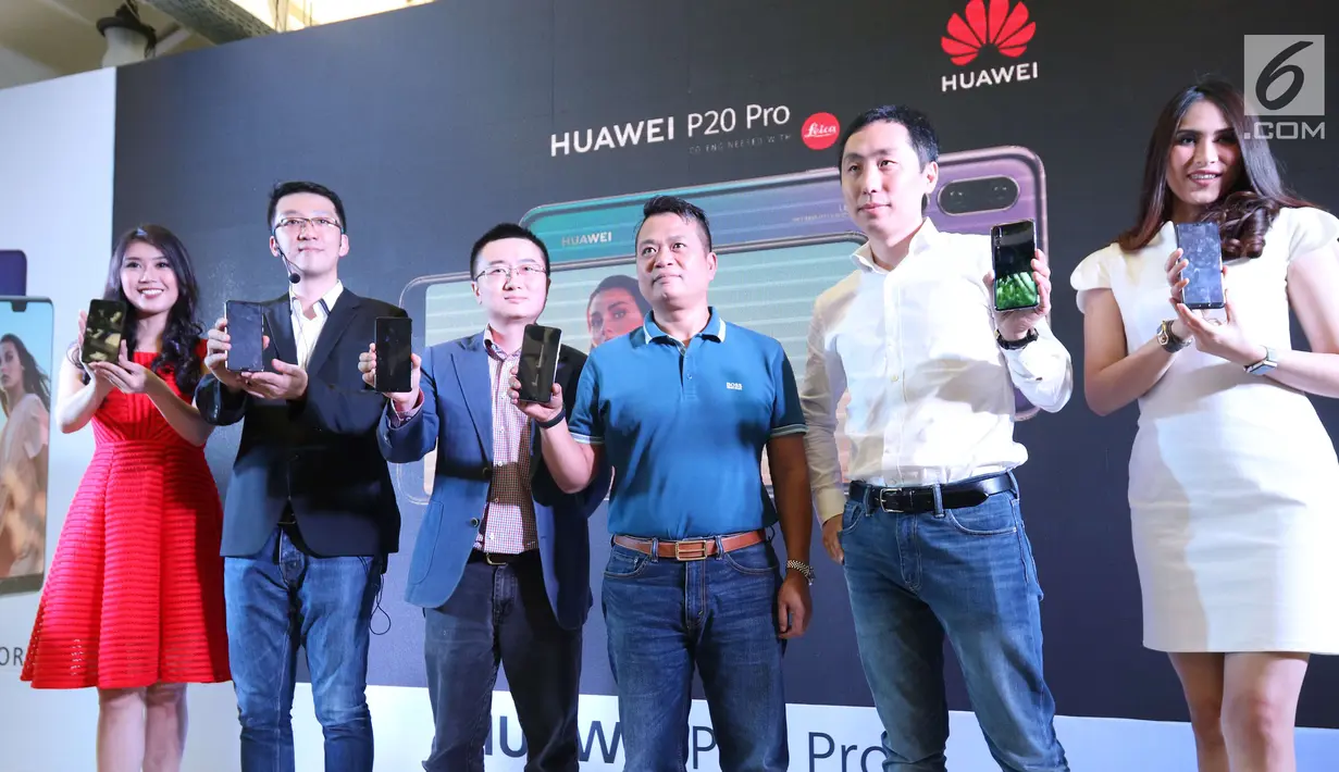 FOTO: Huawei P20 Pro Resmi Dipasarkan di Indonesia - Foto Liputan6.com